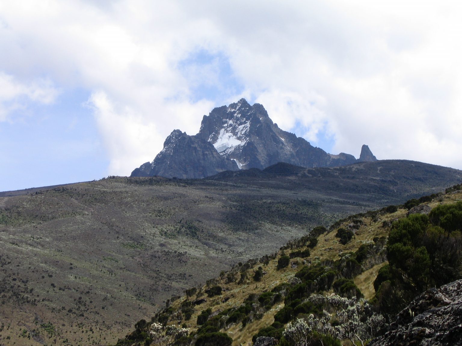 Hiking Lenana Peak on Mt. Kenya - Diamond Glacier Adventures